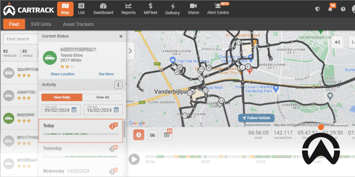 Routeplanning1.2 - Cartrack Mozambique